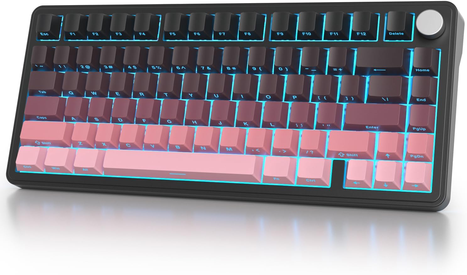 Fogruaden M75 Wireless Creamy Keyboard 75% Mechanical Gaming Keyboard ...