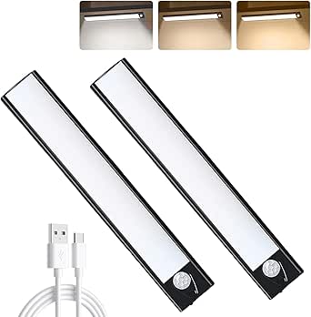 Under Cabinet Lights, 3 Color Under Cupboard Litchen Light, 72 Led ...