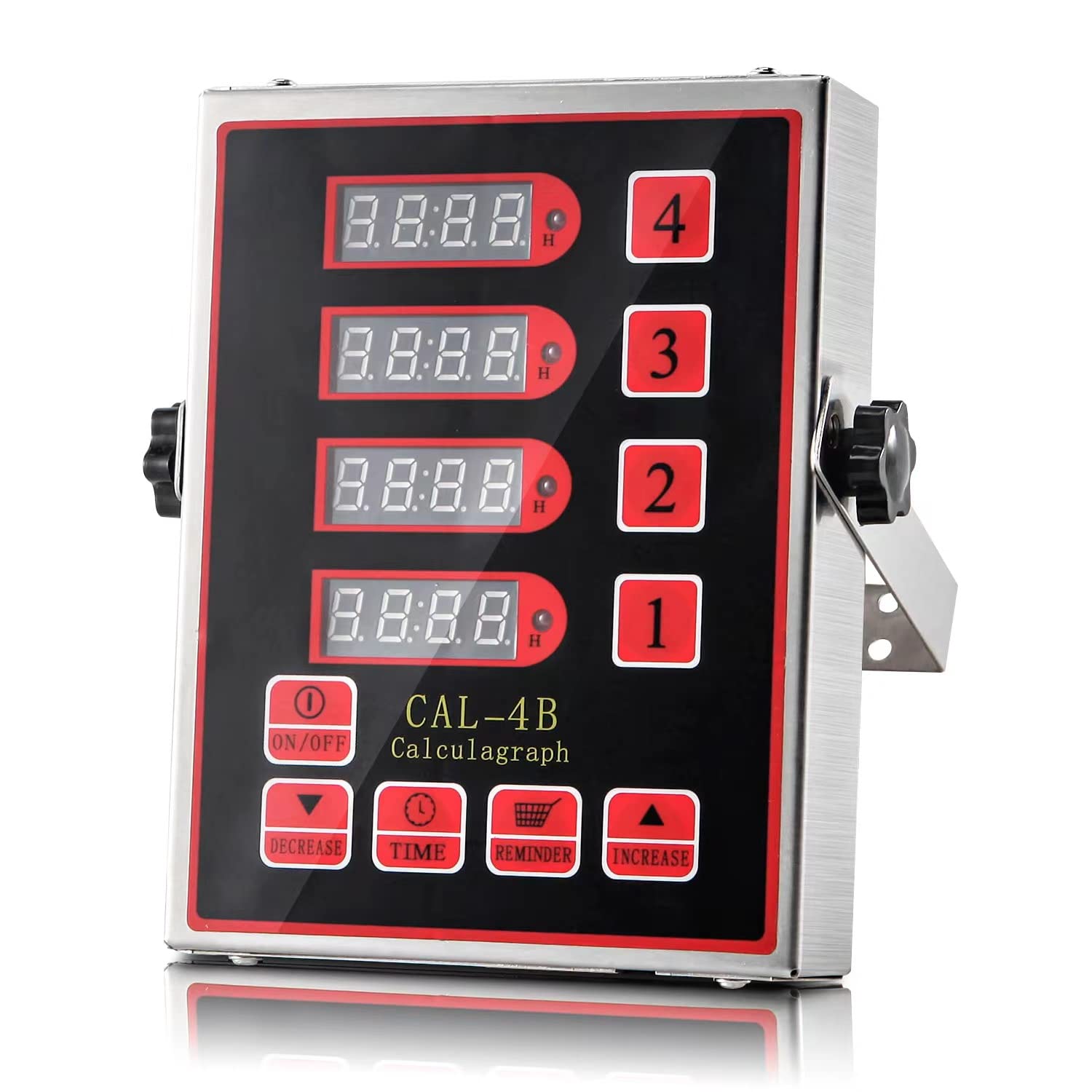 Amazon.com: Commercial 4 Channel Timer - DEGOTM Kitchen Stainless Steel ...