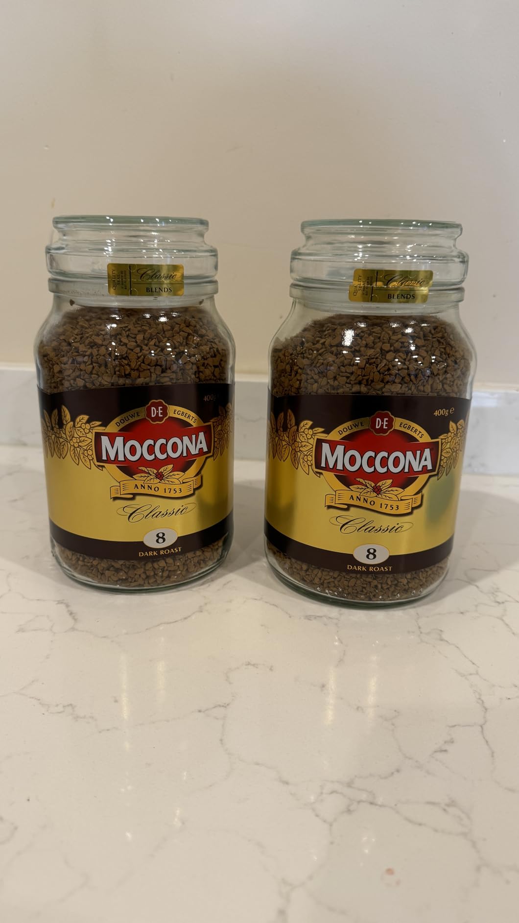 Moccona Classic Dark Roast Freeze Dried Instant Coffee, 400g : Amazon ...