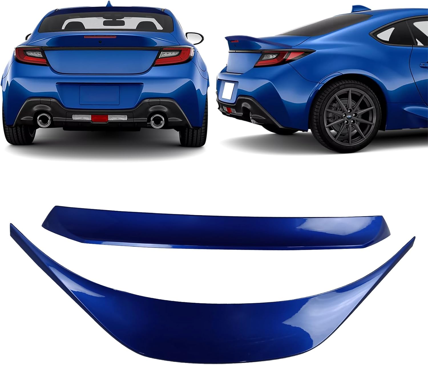 Amazon.com: IKON MOTORSPORTS, Roof + Trunk Spoiler Compatible with 2022 ...