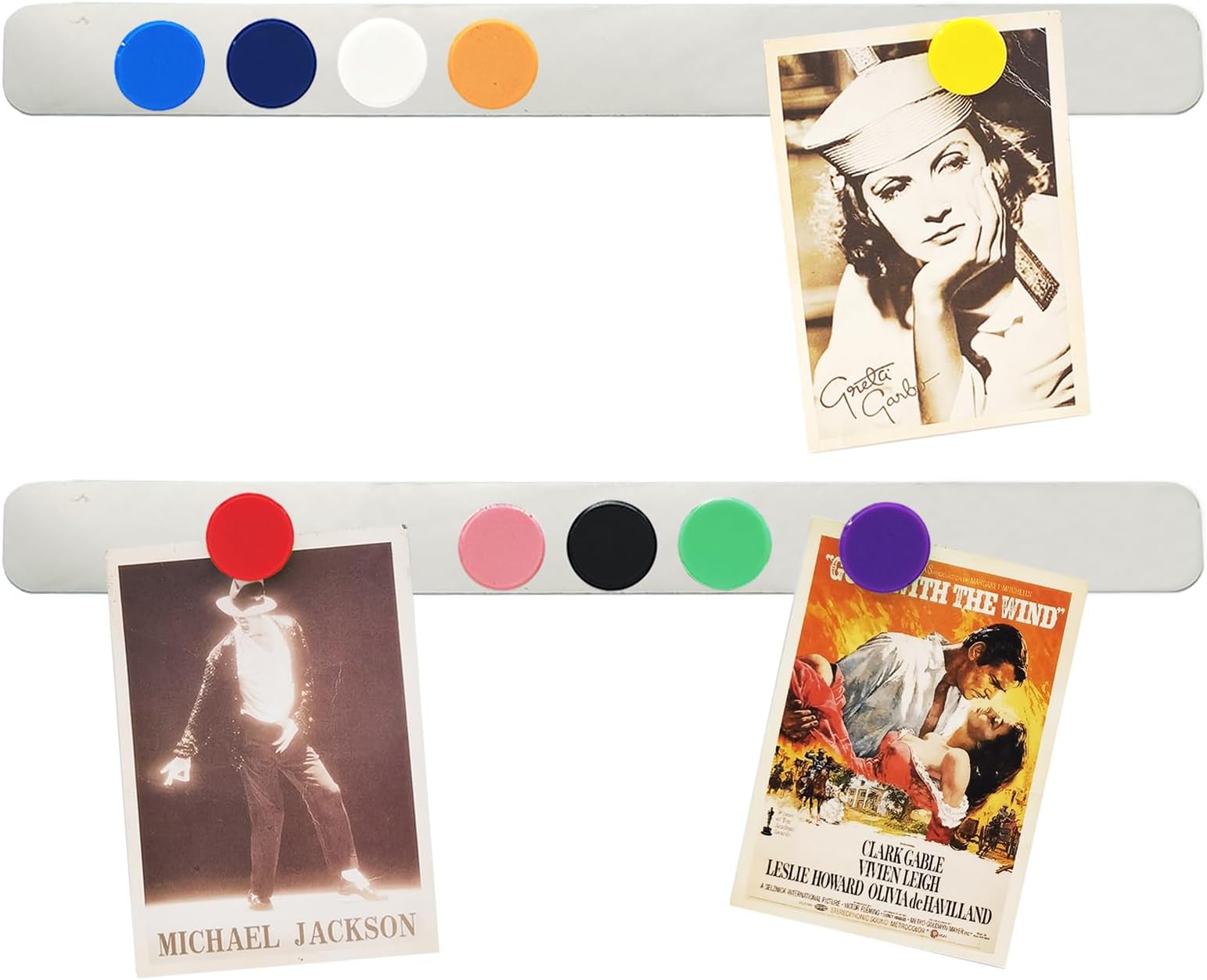 Amazon.com : PYJLBX Magnetic Board Frameless Stainless Iron Strips ...