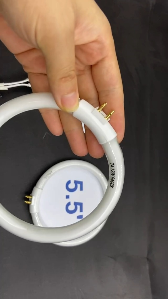 Watch 12w t4 6400k circular full spectrum bulb for magnifying lamp, 4. ...