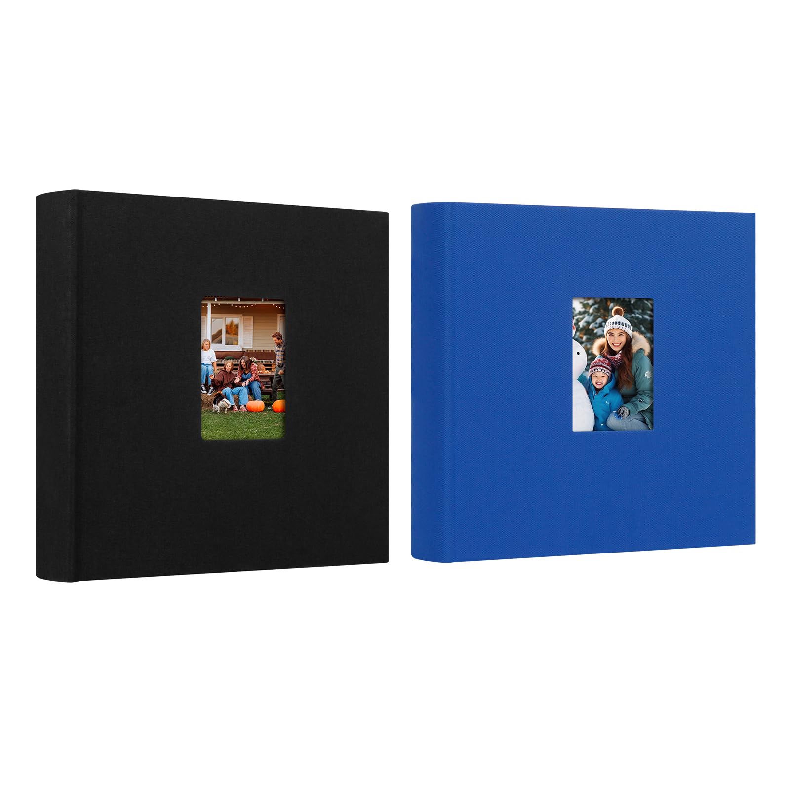 Amazon.com: 2Packs 5x7 Photo Album 240 Pockets with Writing Space ...