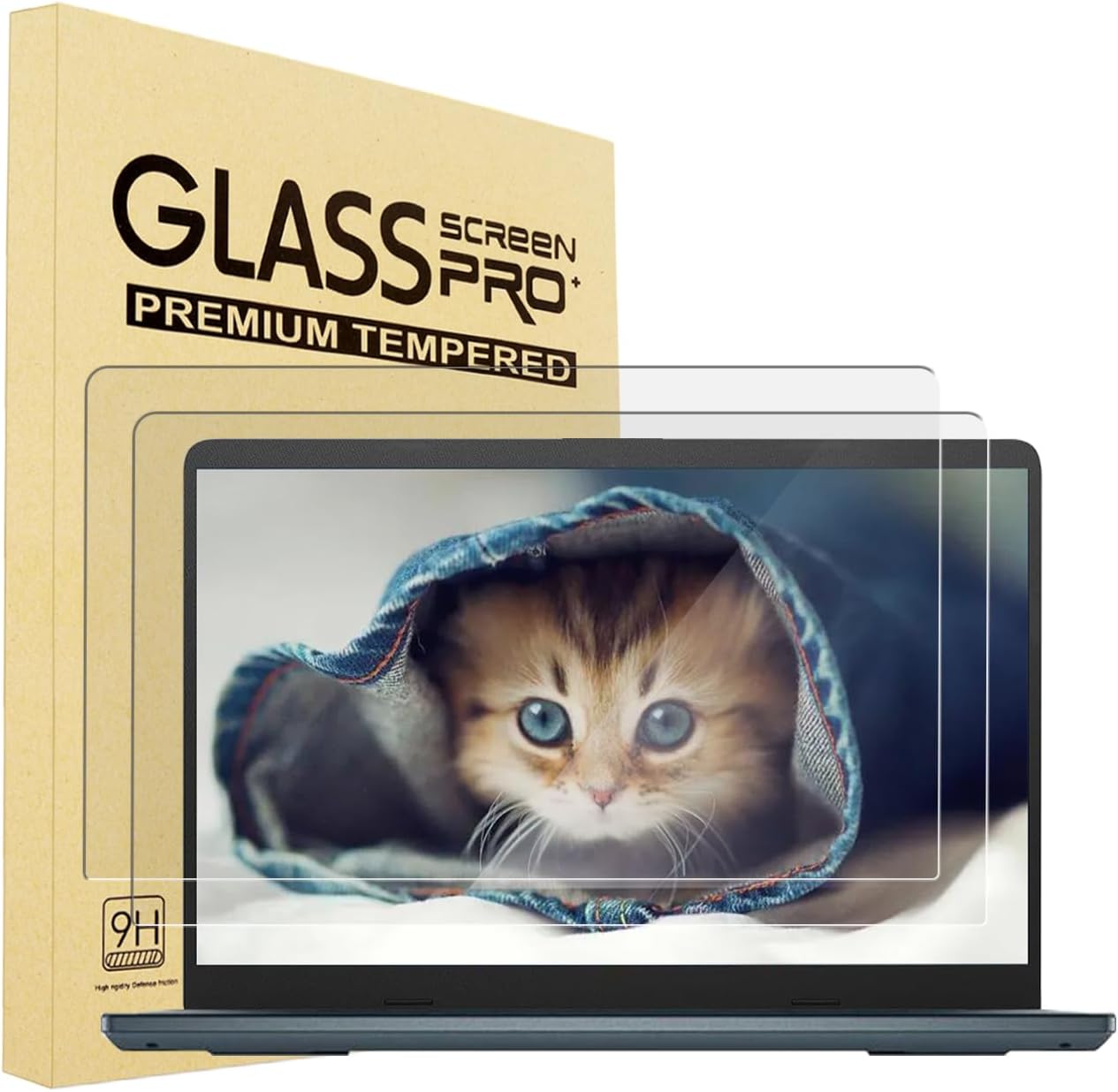 Amazon.com: 2 Pack 16" Laptop Tempered Glass Screen Protector for HP ...