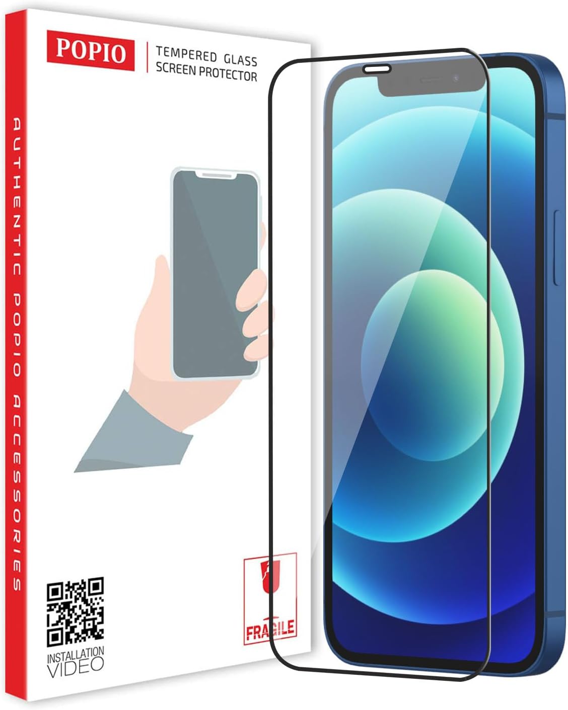 Spigen Alignmaster Tempered Glass Screen Guard For Iphone 12 and For ...