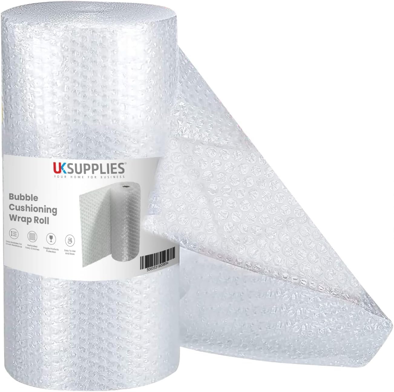 UK SUPPLIES LIMITED Small Strong Bubble Wrap 300mmx20m, Lightweight ...