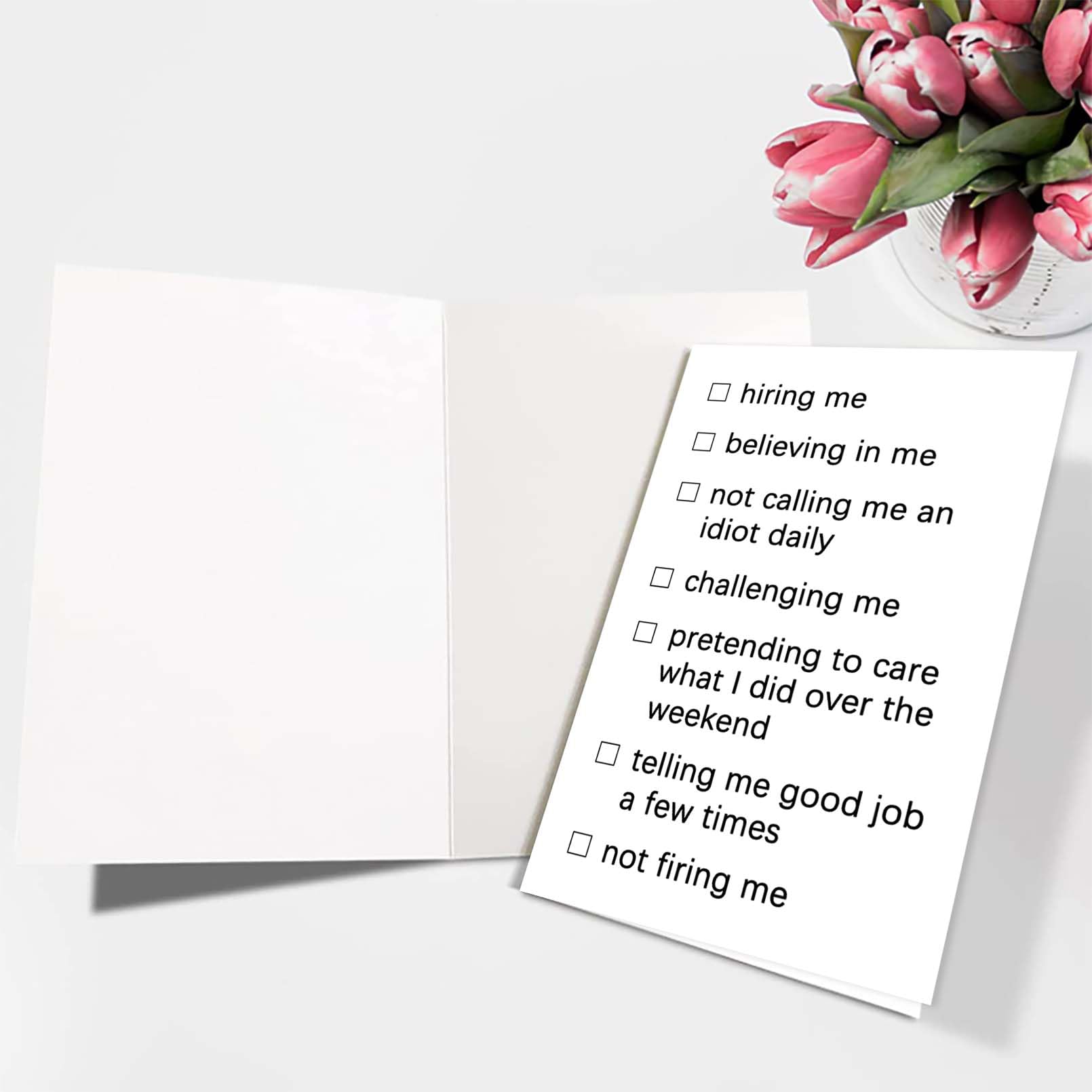 Snapklik.com : Cheeky Boss Day Card For Boss, Funny Boss Day Gifts For ...