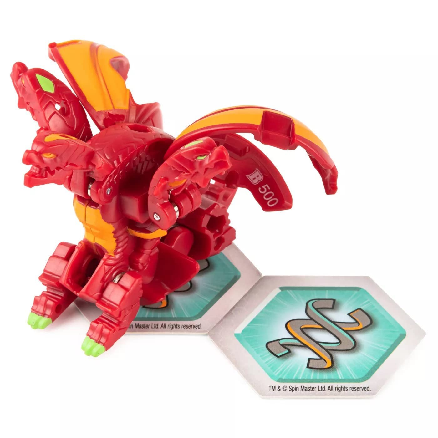 Bakugan Geogan Rising 2021 Pyrus Nillious 2-inch Core Collectible ...