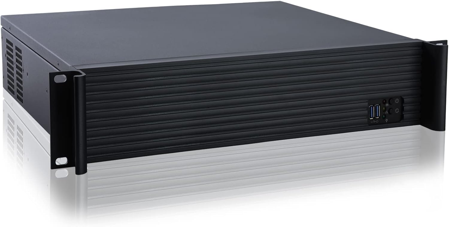 Amazon.com: RackChoice EATX/ATX/Micro ATX 2U Rackmount Server Chassis Short Depth 15" Support ...