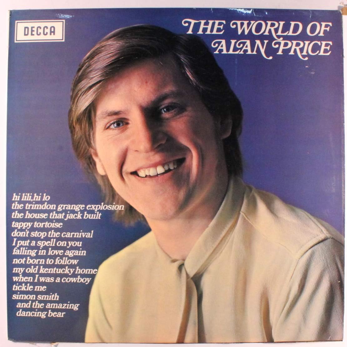 the world of alan price LP by Alan Price: Amazon.co.uk: CDs & Vinyl