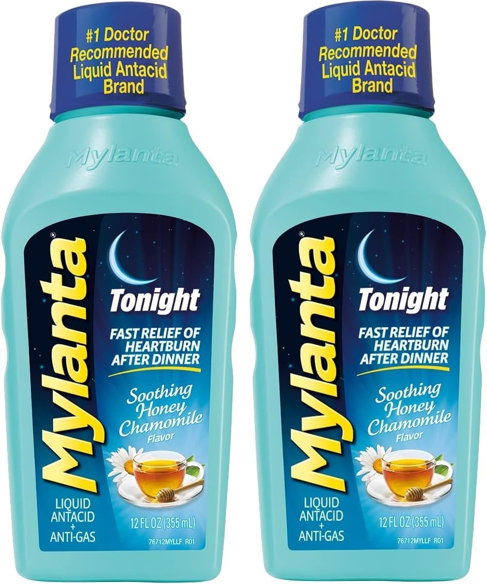 Amazon.com: Mylanta Heartburn and Gas Relief, Liquid Antacid, Classic ...