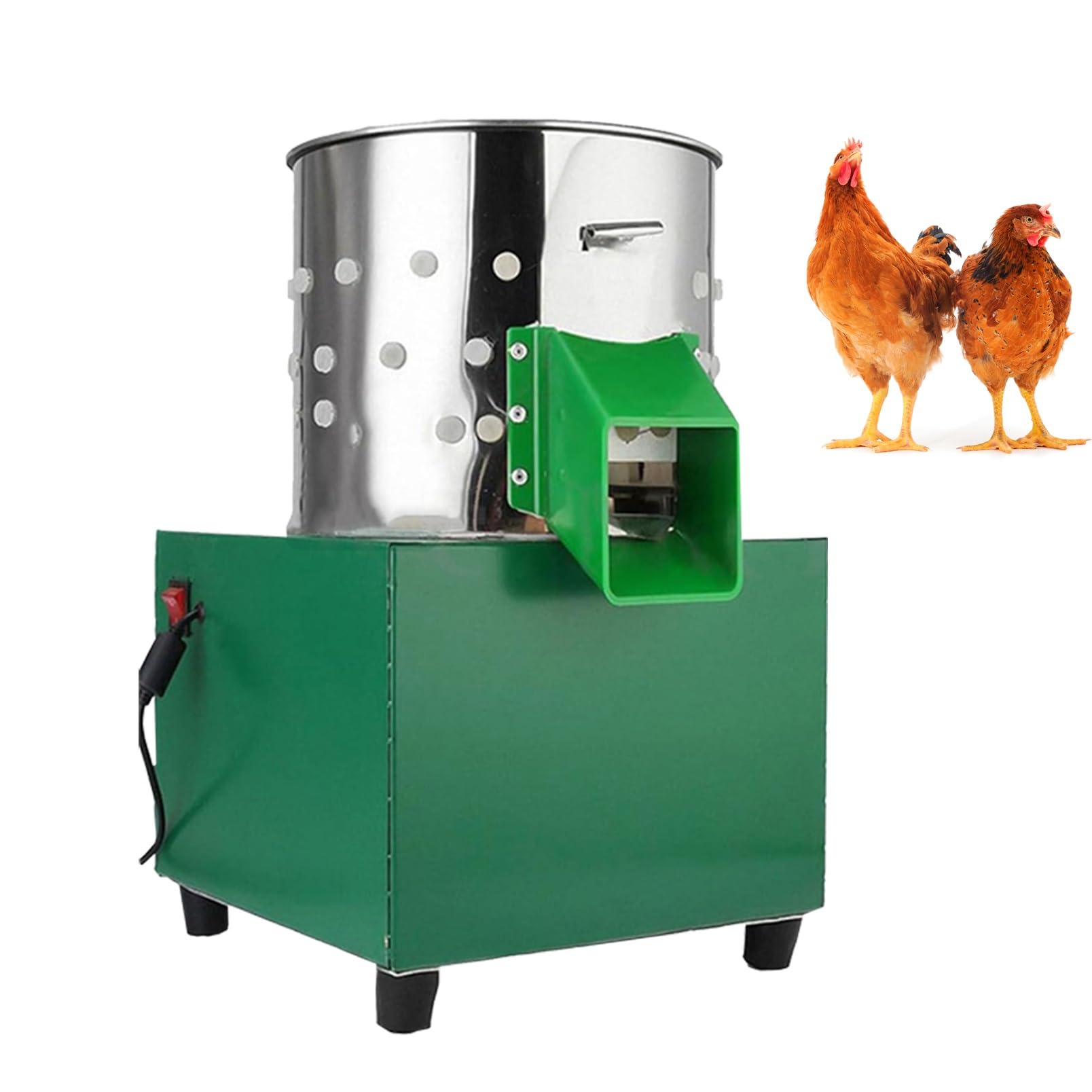 Amazon.com: KYZTMHC Chicken Plucking Machine, Stainless Steel Poultry ...