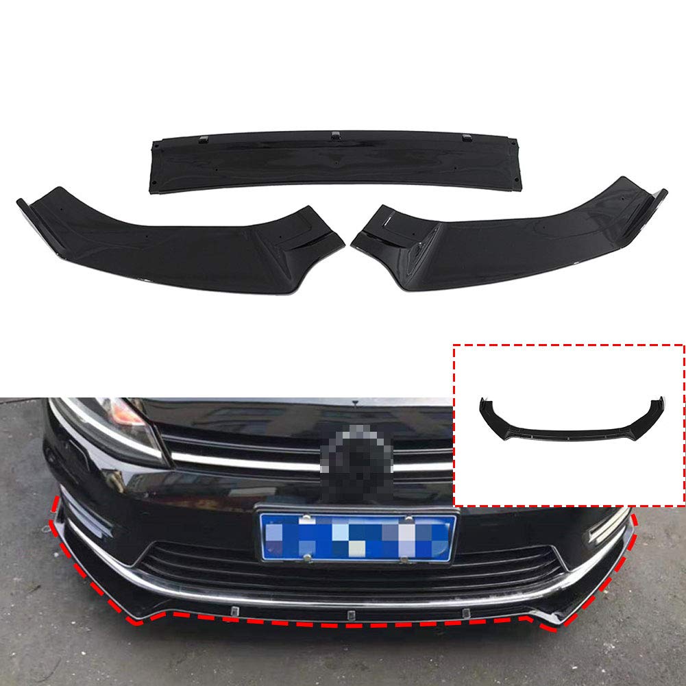 Car Front Bumper Splitter Lip For Volk Swagen Vw Golf | Desertcart ...