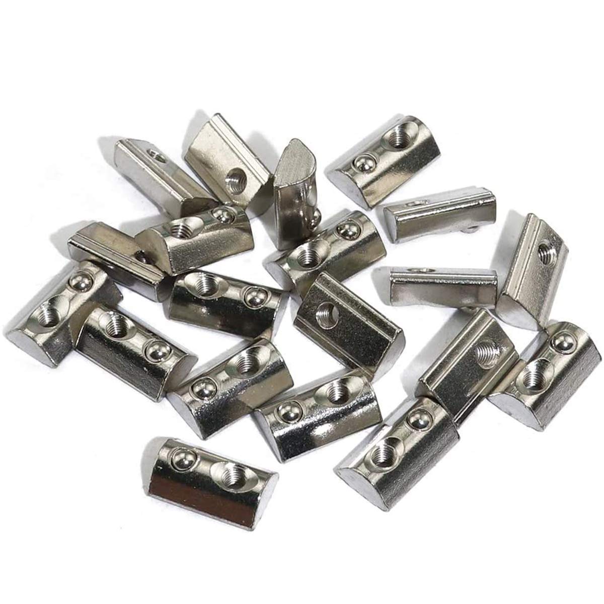 Snapklik.com : 50pcs 2020 Series M3 Half Round Roll In Spring T Slot ...