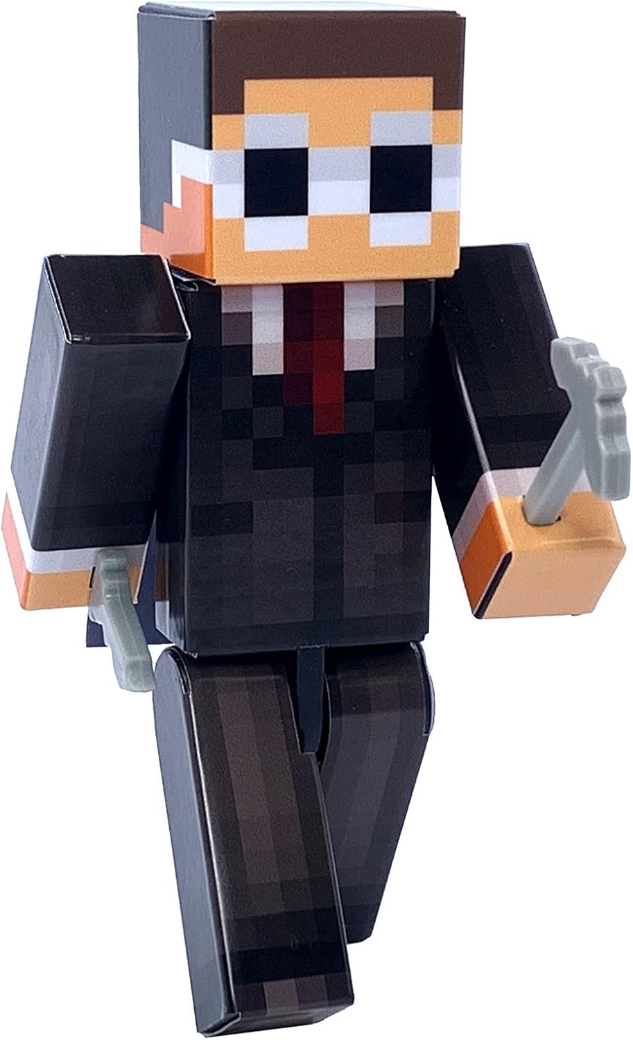 Amazon.com: EnderToys Secret Agent Action Figure Toy, 4 Inch Custom ...