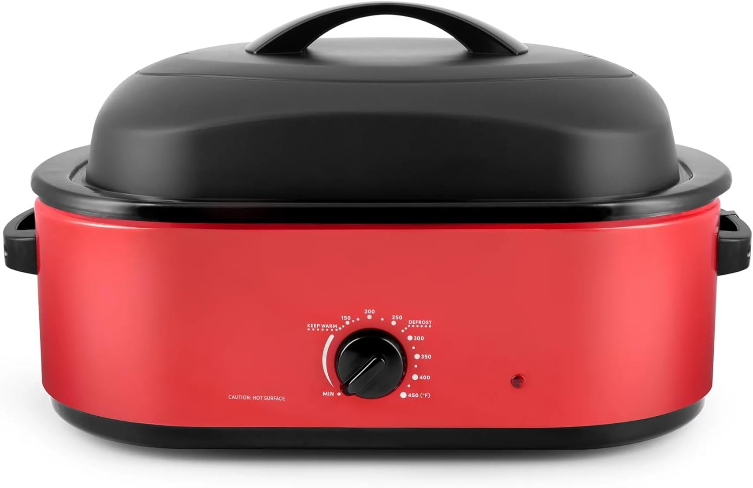 Amazon.com: 18Qt. Roaster Oven with High-Dome Lid, Red Hot Plate ...