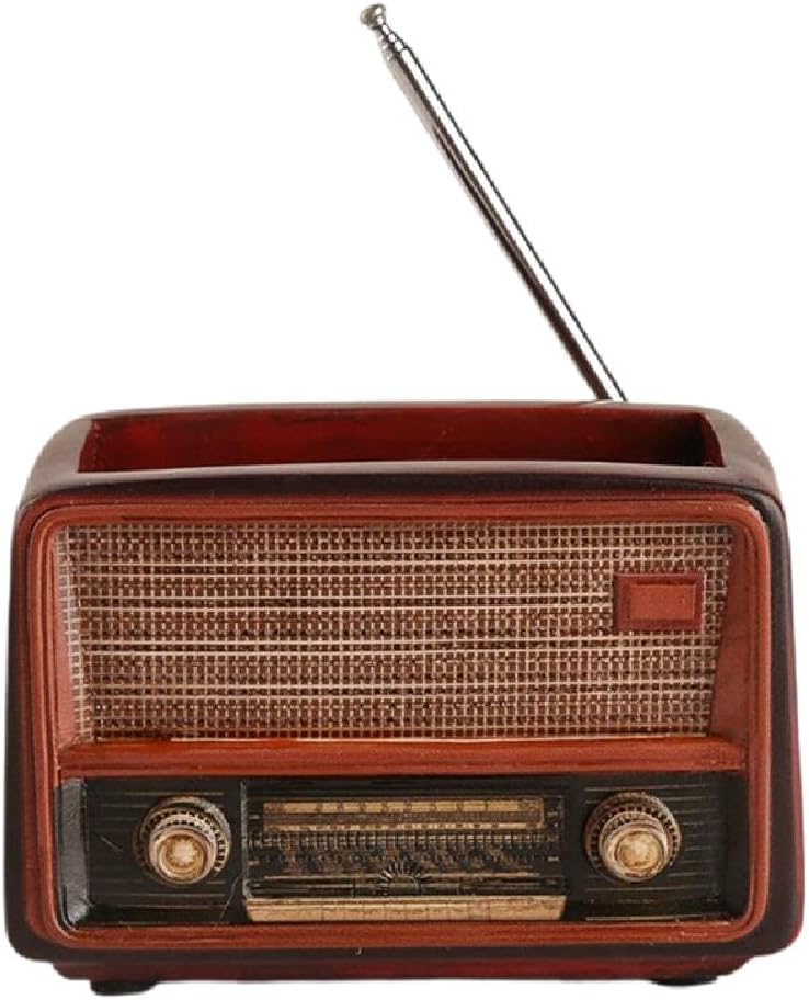 Amazon.com: Retro Radio Shaped Flower Pot Indoor Plant Pots Drainage ...