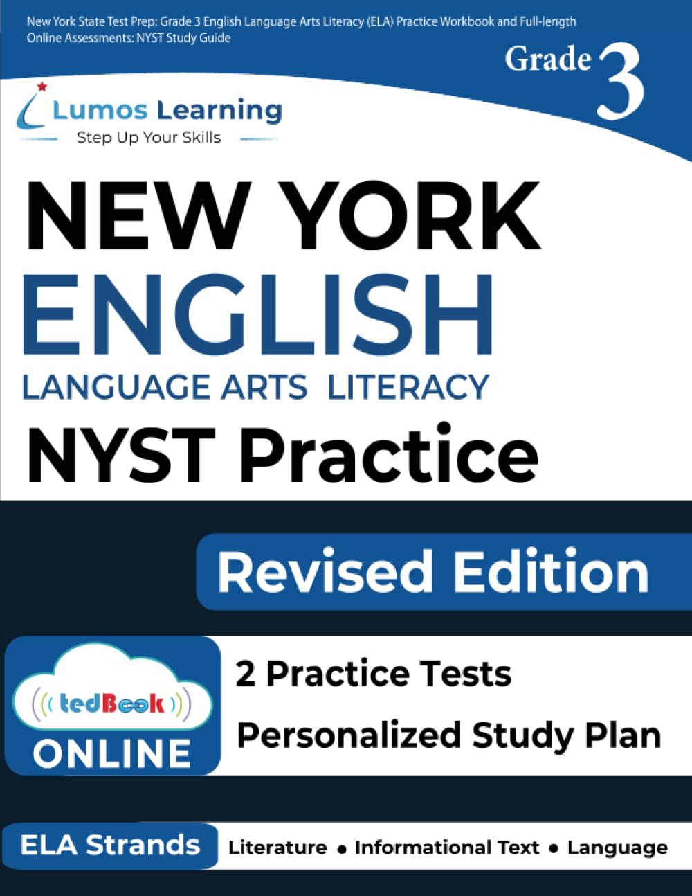 New York State Test Prep: Grade 3 English Language Arts Literacy (ELA ...