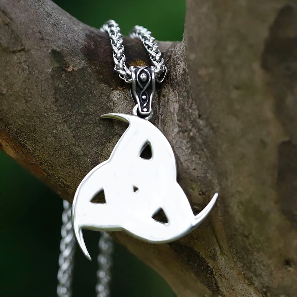 Collar De Triple Cuerno De Odin Dunka Accesorios