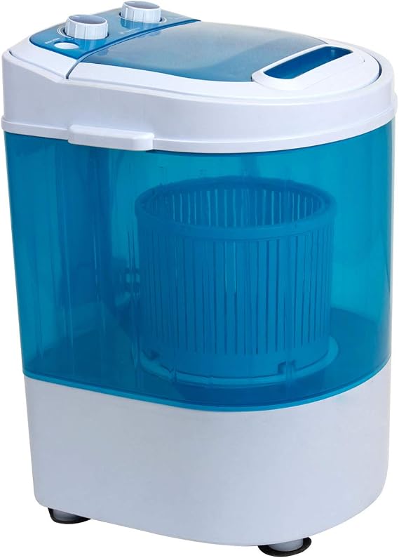 Display4top Portable Mini Washing Machine Spin Cycle W/Basket,3.2KG ...