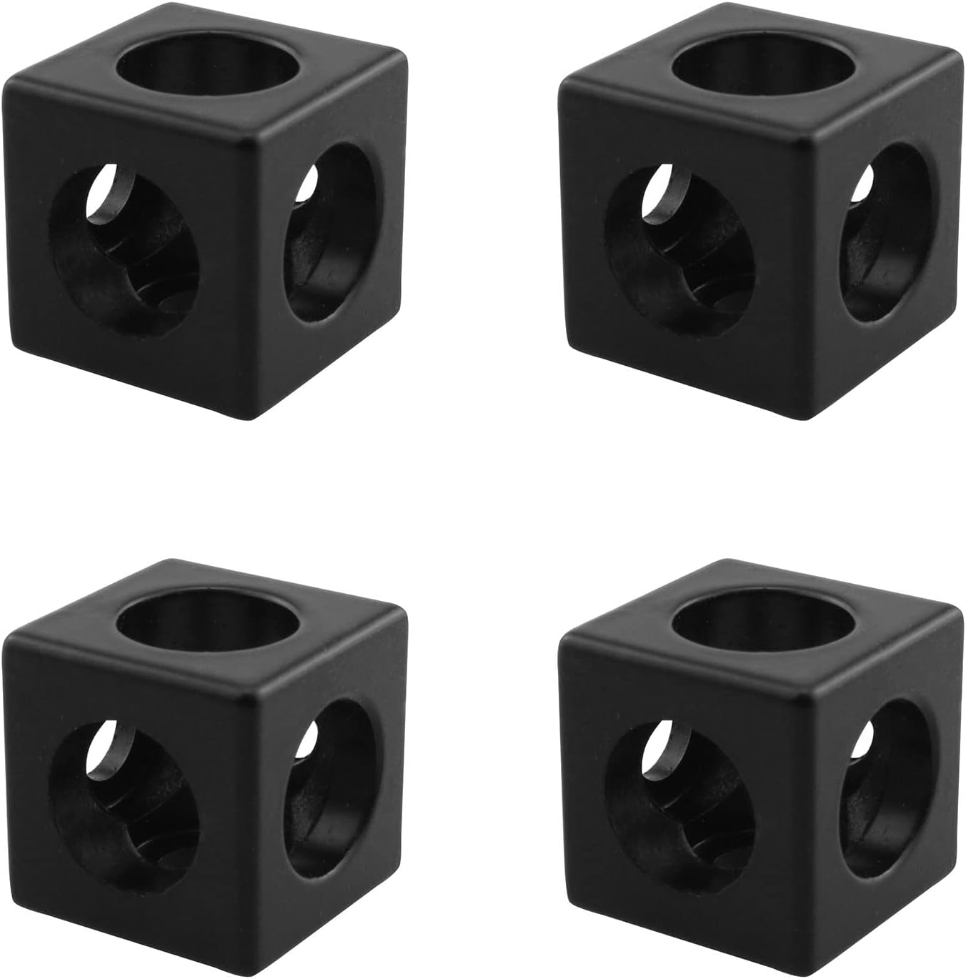 Amazon.com: JCBIZ 4pcs Corner Bracket Cube 2020 Aluminum Alloy Block ...
