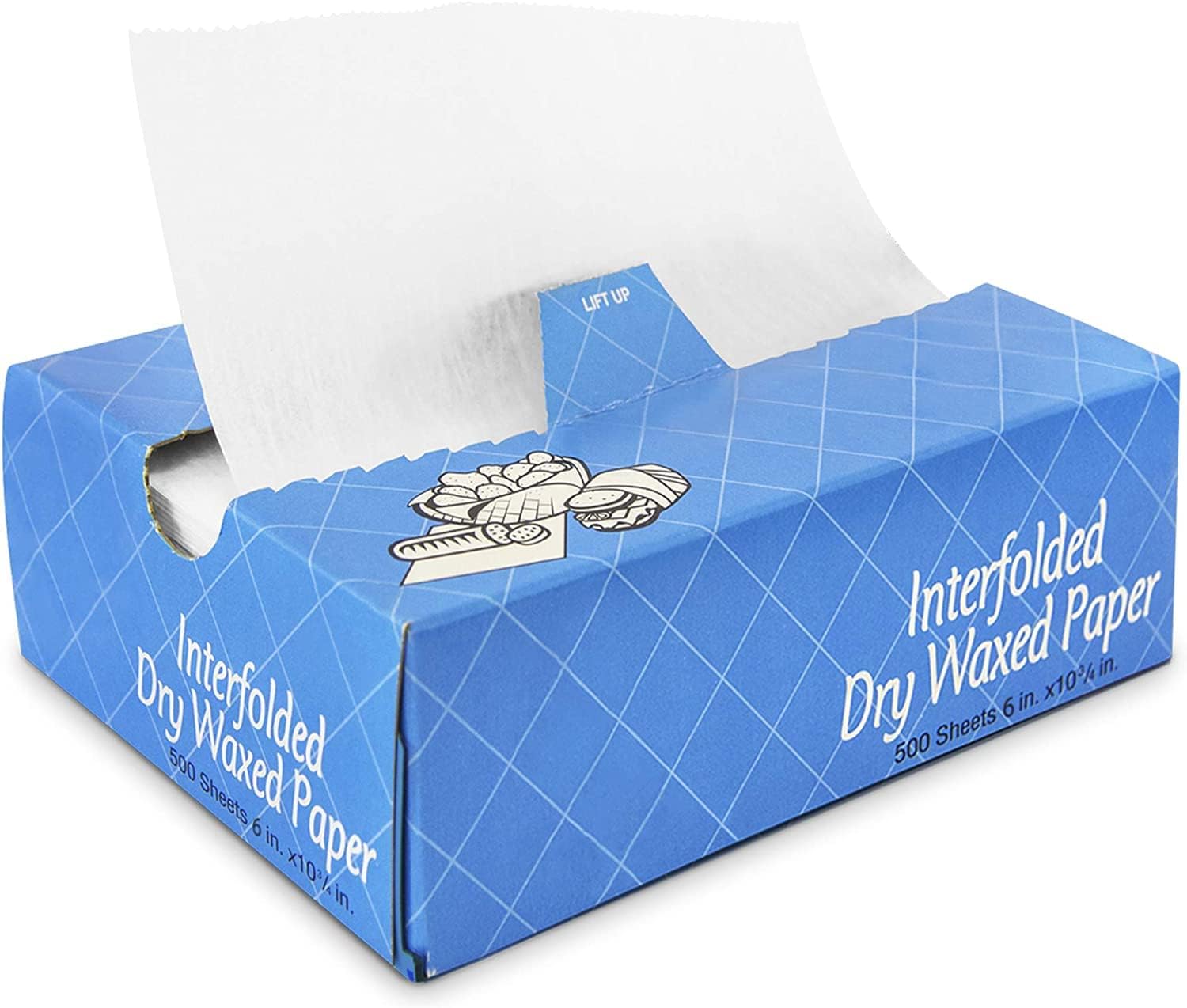 Amazon.com : Norpak Logan Wrap Jumbo Paper Interfolded Deli Wax Paper ...