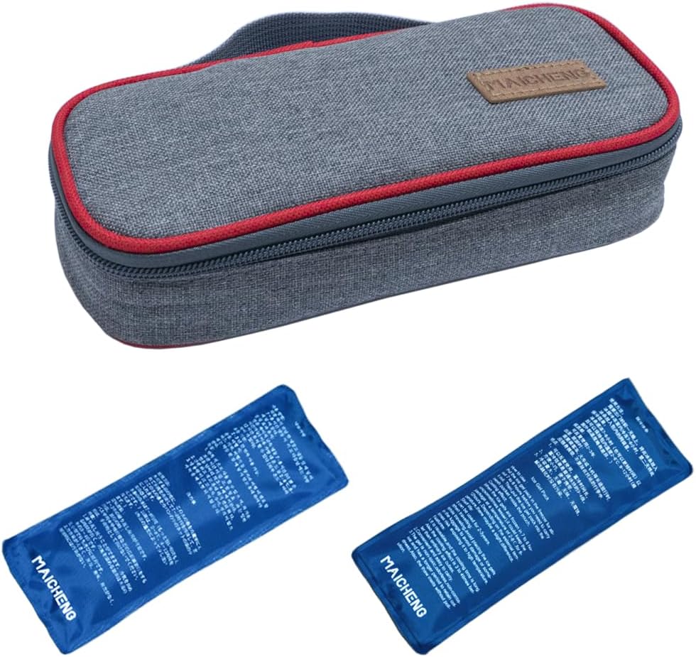 Amazon.com: CDBXPRG Insulin Cooler Travel Case,Diabetic Cold Pack ...