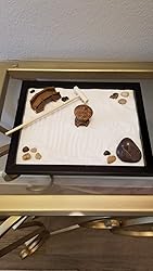 Amazon.com: Zen Sand Garden for Desk with Rake, Rocks and Figures ...