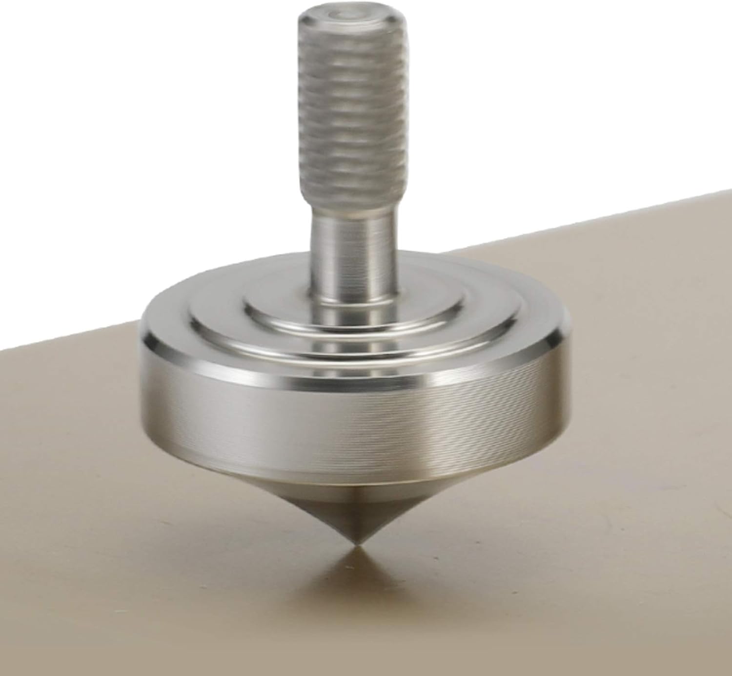 CHEETOP Stainless Steel Spinning Top, Precision Mini Desktop Gyroscope ...