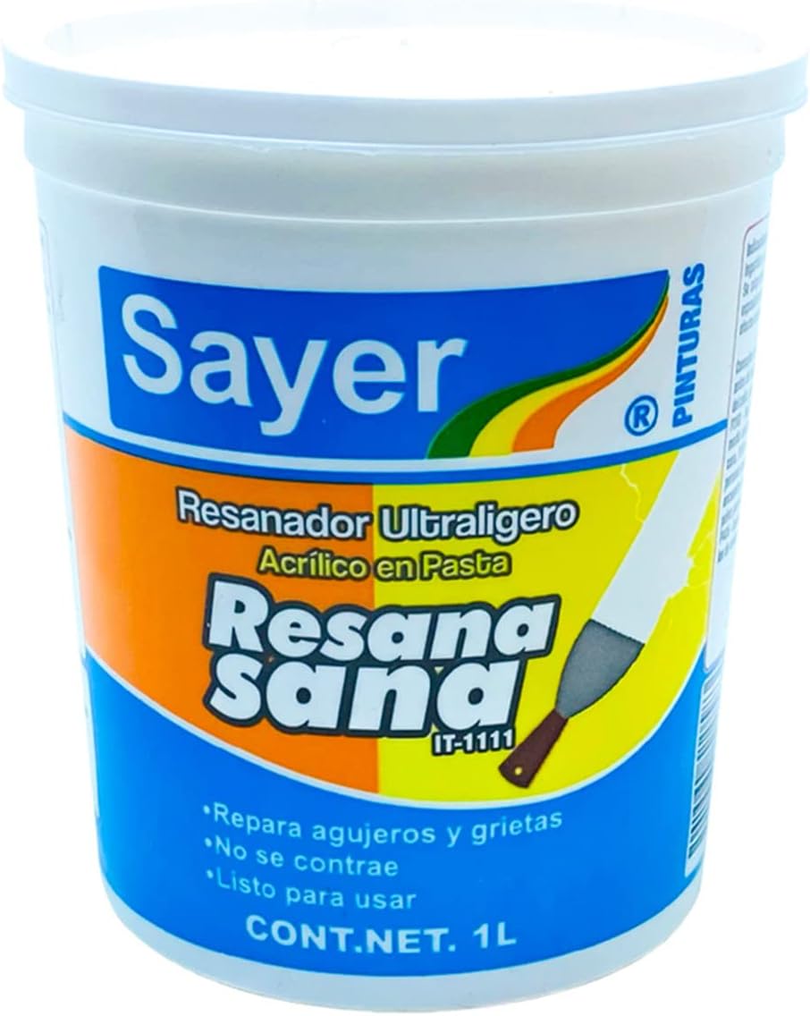 Sista Resanador Multiusos, pasta suave para resanar, sellador de ...