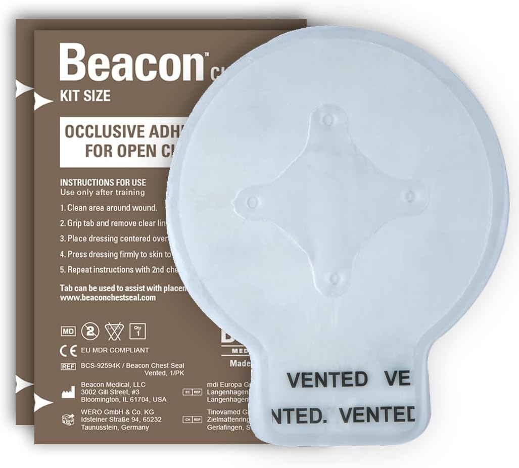 Amazon.com: Halo Vent IFAK Chest Seal, 2 Vent Seals Per Package ...