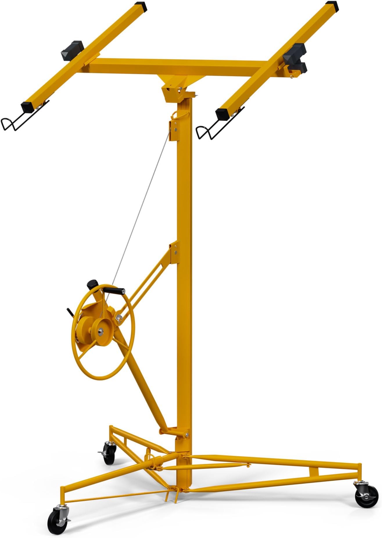 Amazon.com: 16 FT Drywall Lift Panel Rolling Hoist Jack Lifter - Easy ...