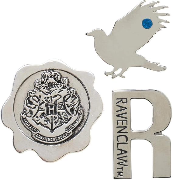 Amazon.com: Ravenclaw Harry Potter Lapel Pins 3-Pack Ravenclaw ...