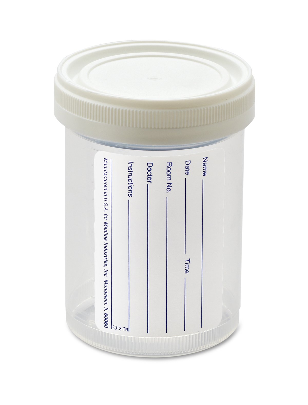 Amazon.com: Medline Polypropylene Pneumatic Tube Specimen Containers ...