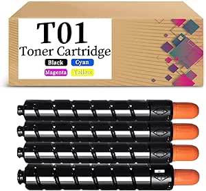 Amazon.com: T01 Toner Cartridge Extra High Yield Replacement Pack for ...