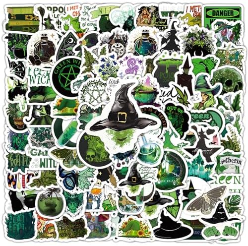 Amazon.com: Wicked Stickers – 15-Piece Vinyl Decal Pack Inspired by The ...
