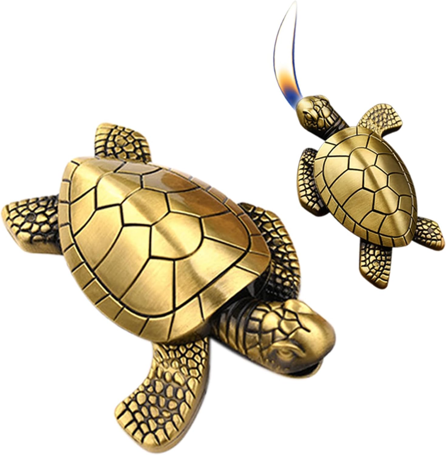 Amazon.com: Torch Lighter - Turtle Shaped Refillable Gas Adjustable ...