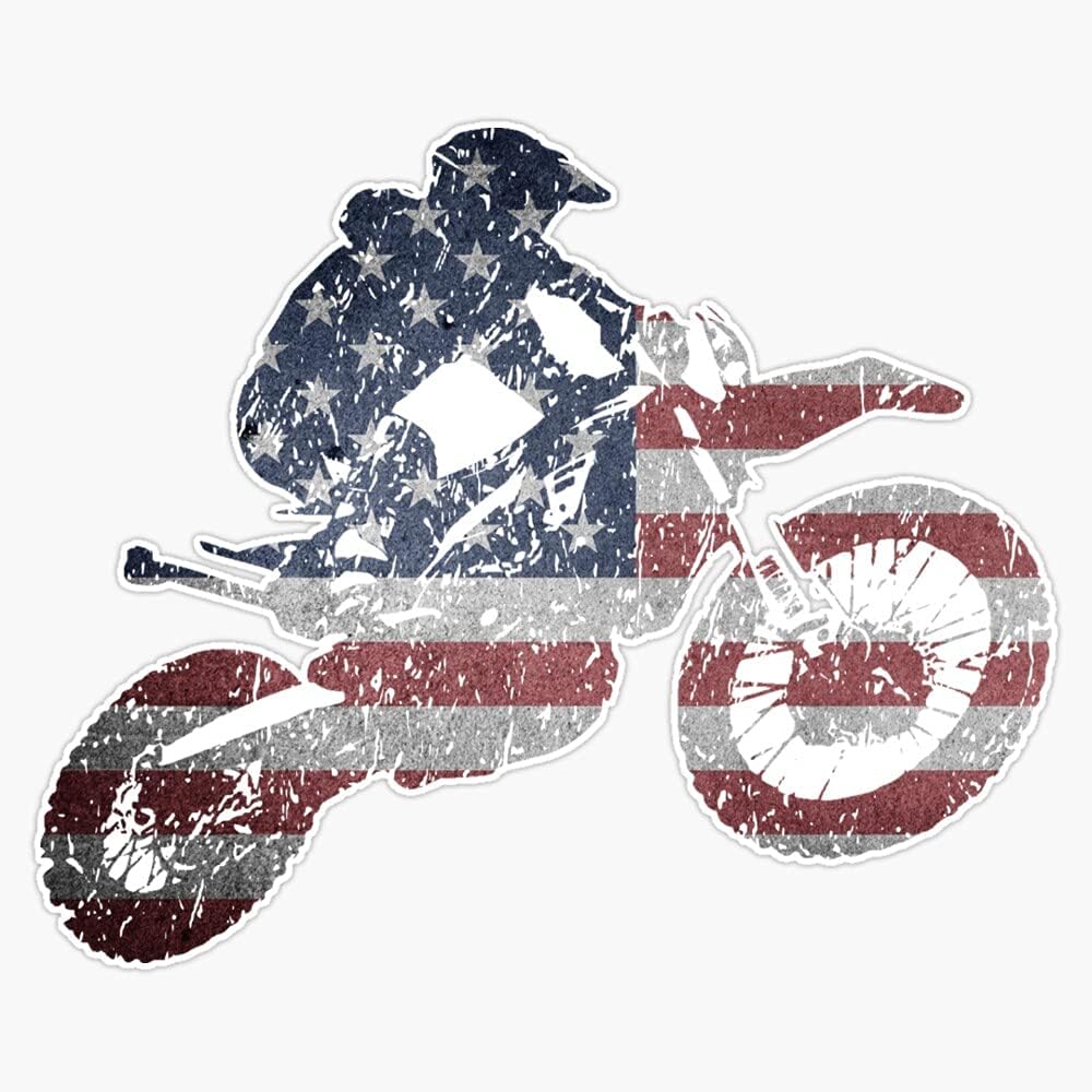 Amazon.com - BZ Trading Usa Flag Bald Eagle American Flag Vinyl Decal ...