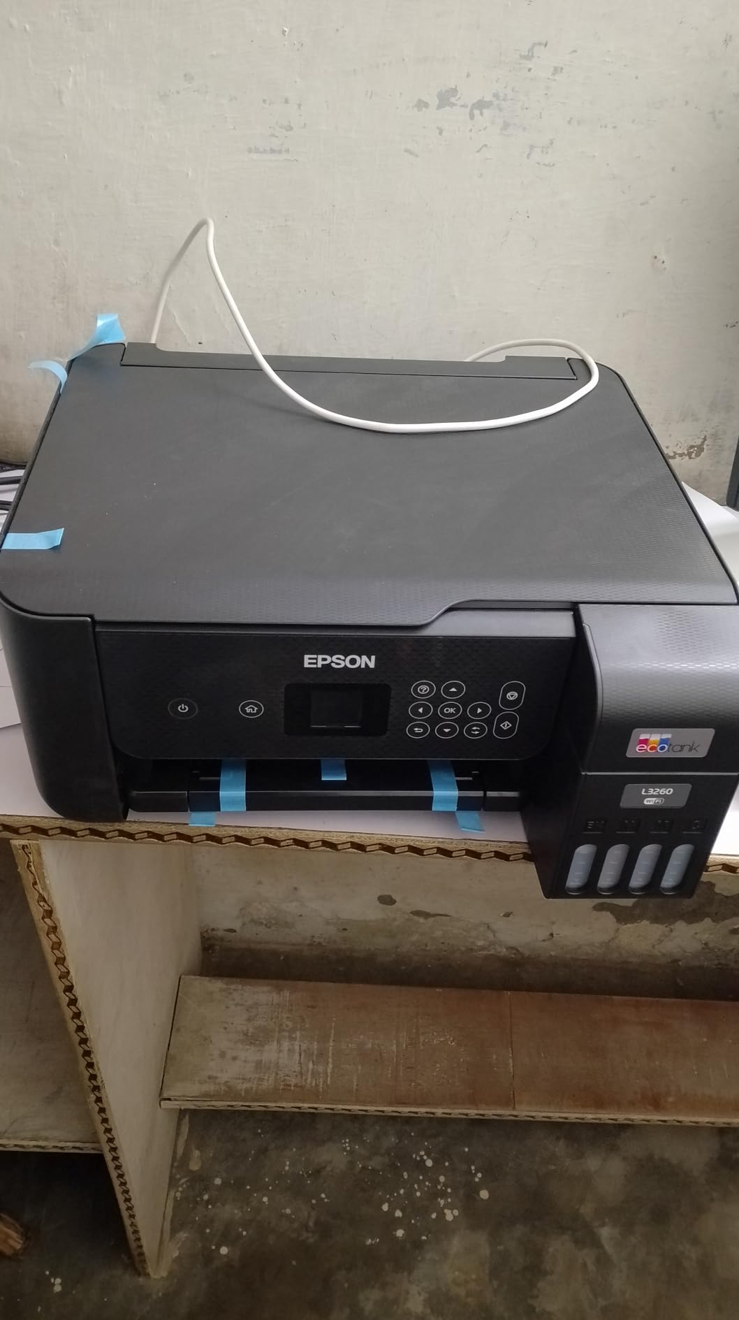 Amazon.in: Buy Epson Ecotank L3260 A4 Wi-Fi All-in-One Colour Ink Tank ...