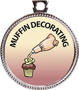 Amazon.com: Keepsake Awards Muffin Decorating Award, 1 inch Dia Silver ...