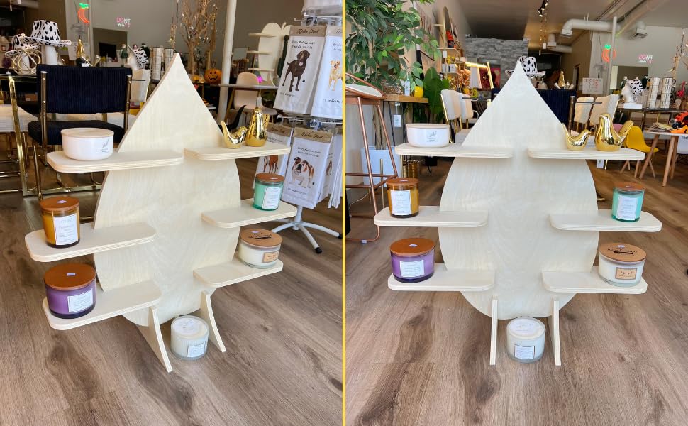 Snapklik.com : 6-Tier Retail Display Stand For Vendor Booth 32 Inch ...