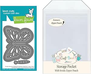 Amazon.com: Lawn Fawn Ta-Da Diorama Butterfly Dies Bundle with MCB ...
