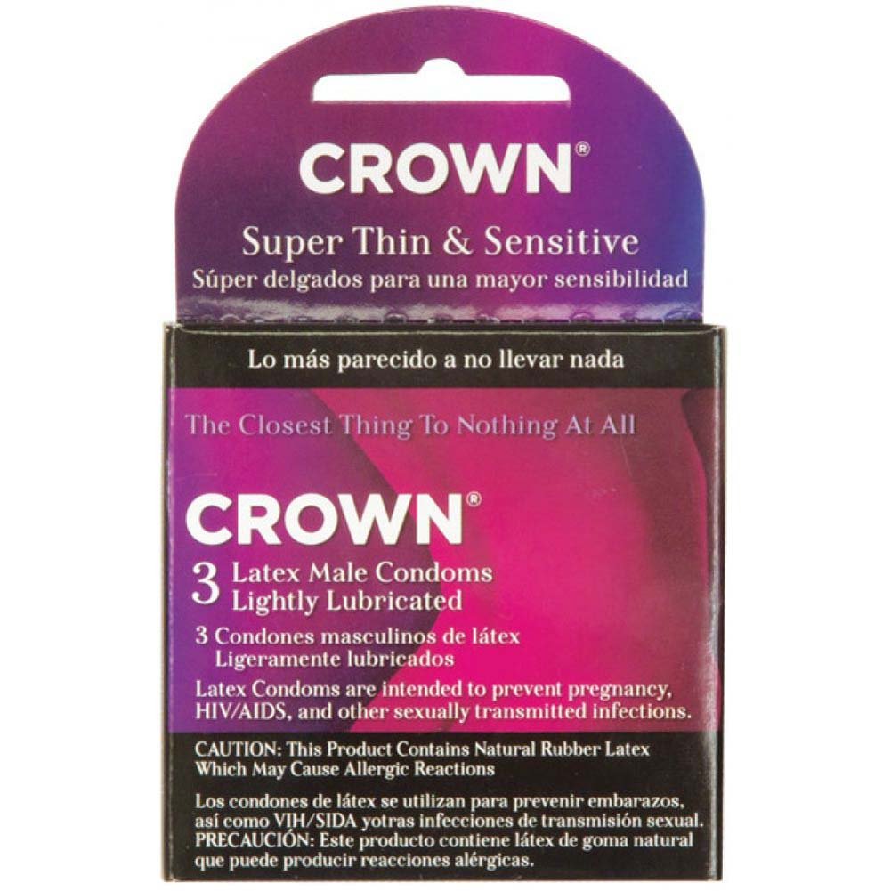 Amazon.com: Beyond Seven 20003 Crown Condoms, Box of 3 : Health & Household