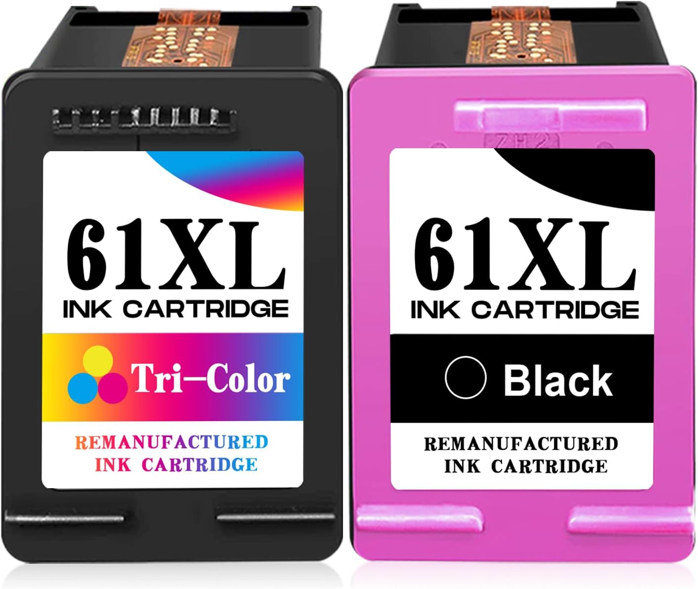 Amazon.com: Generic Ink Cartridge 61XL for HP Combo Pack Black/Color ...