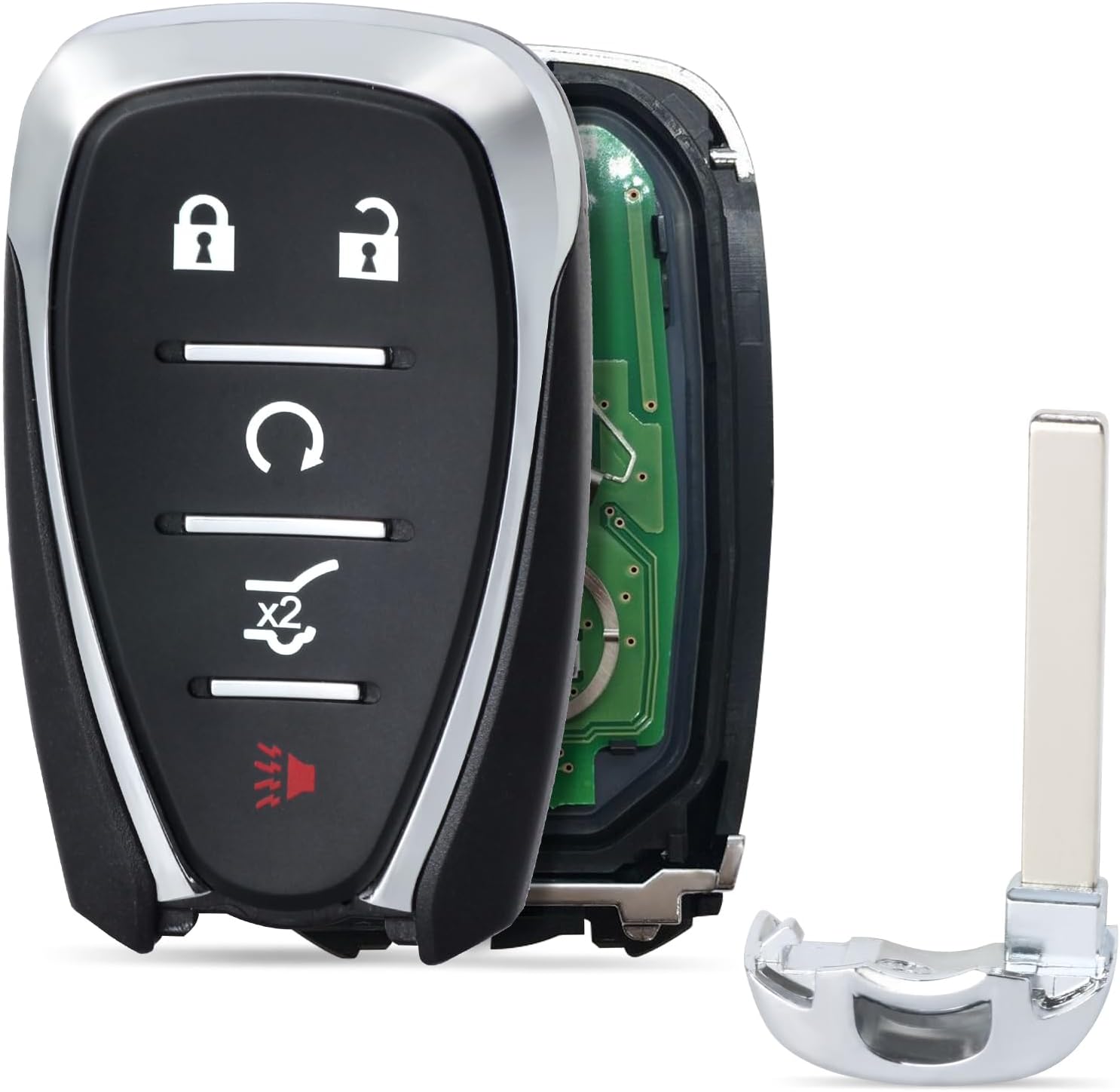 Amazon.com: Yewong Proximity Smart Key Fob Remote Control for Chevy ...