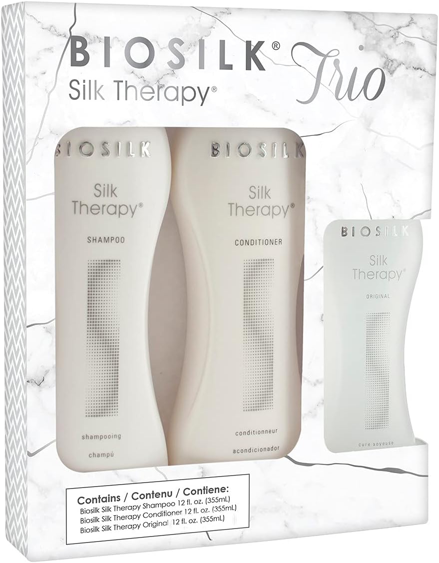 Amazon.com : Biosilk Silk Therapy Trio Gift Set : Beauty & Personal Care