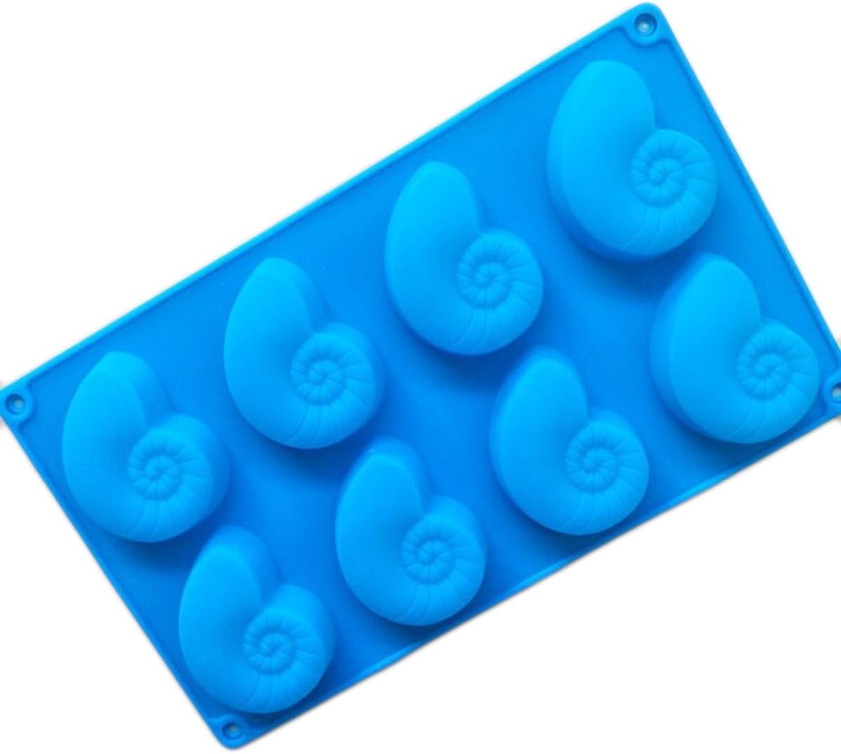 Amazon.com: Longzang 8 Cavity Conch Silicone Mold for Cake Chocolate ...