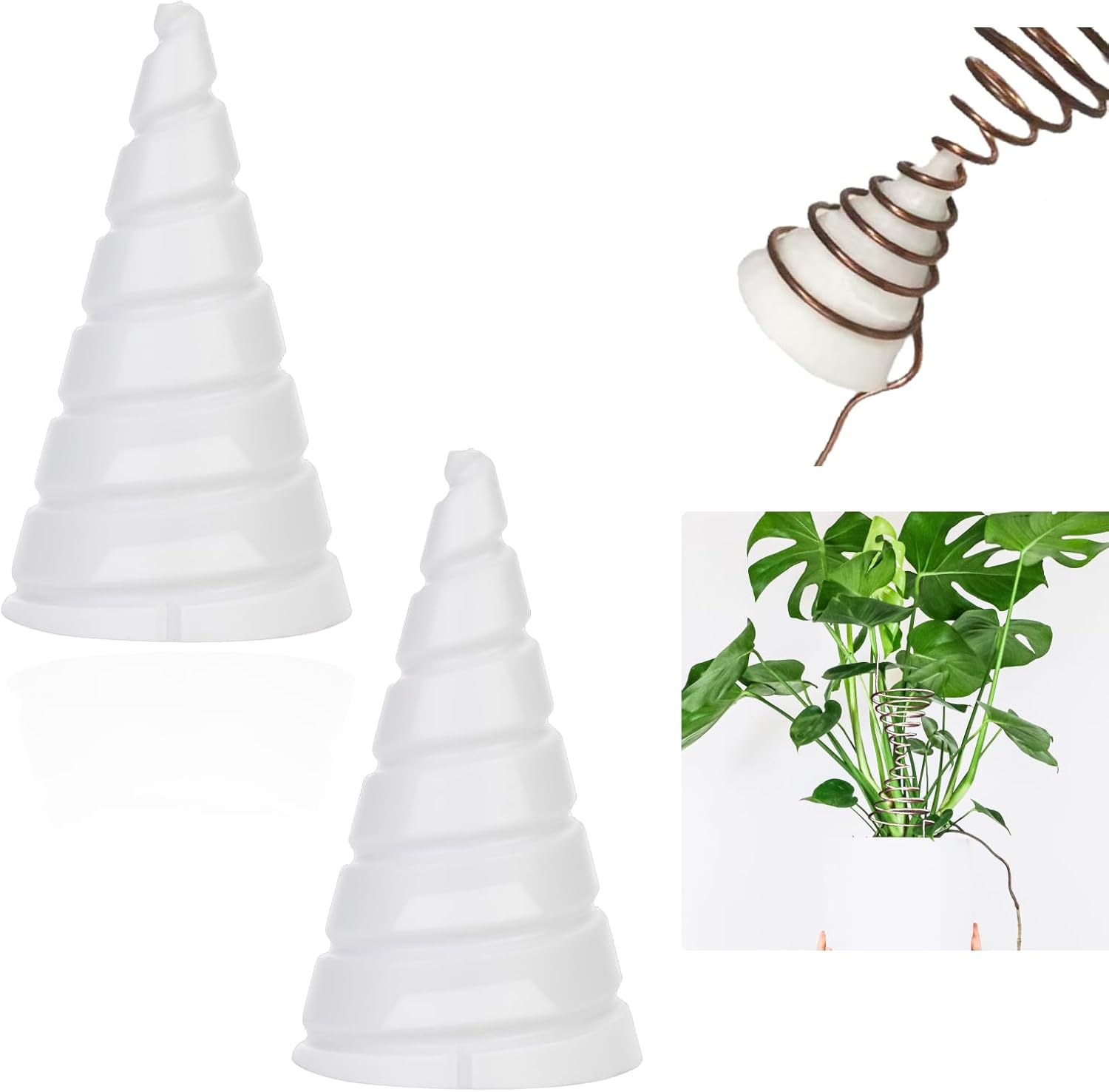 Amazon.com: 2 PCS Fibonacci Coil Winding Jig for Electroculture Garden ...