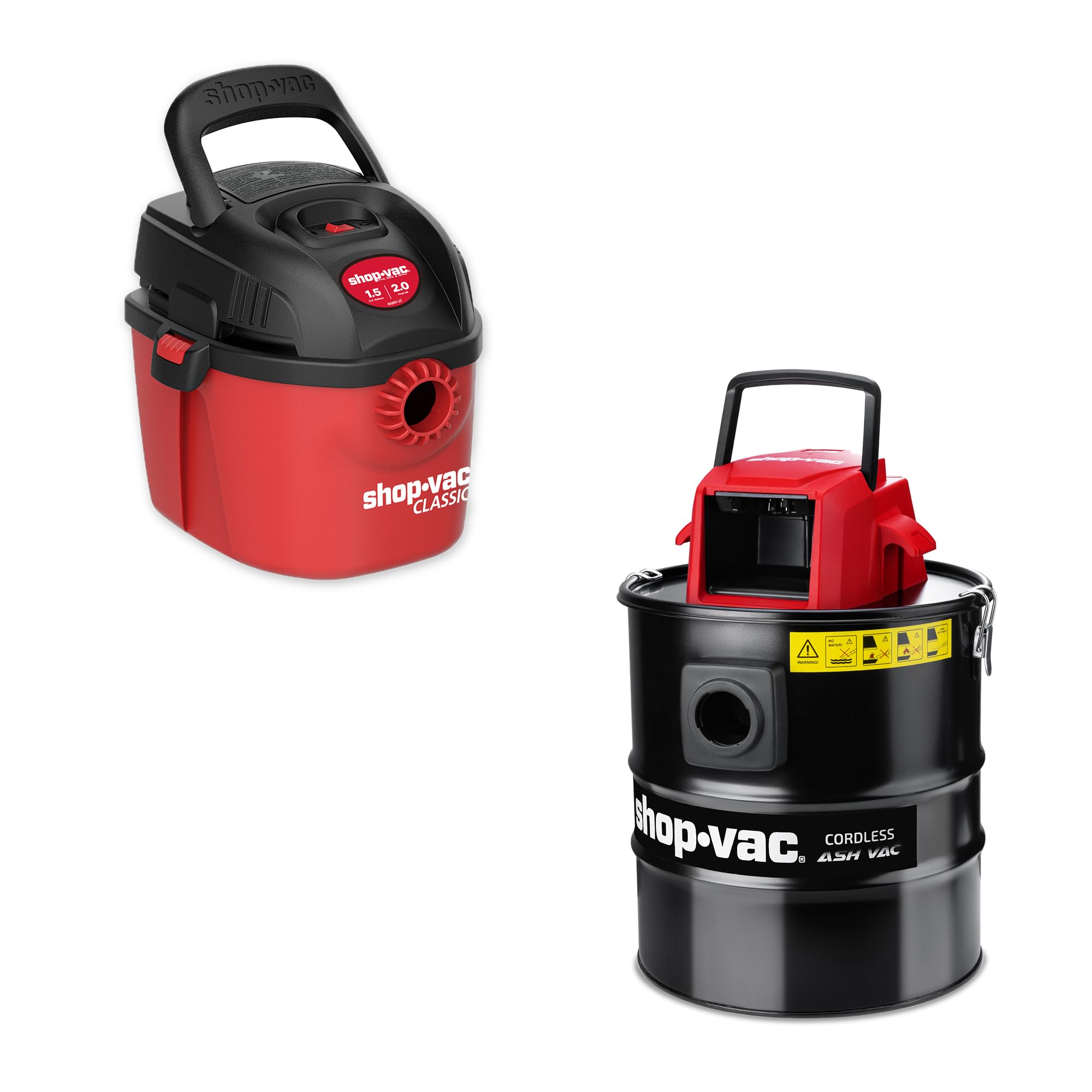 Amazon.com: Shop-Vac Micro Wet/Dry Vac and 5 Gallon 9.0 Peak Kpa Ash ...